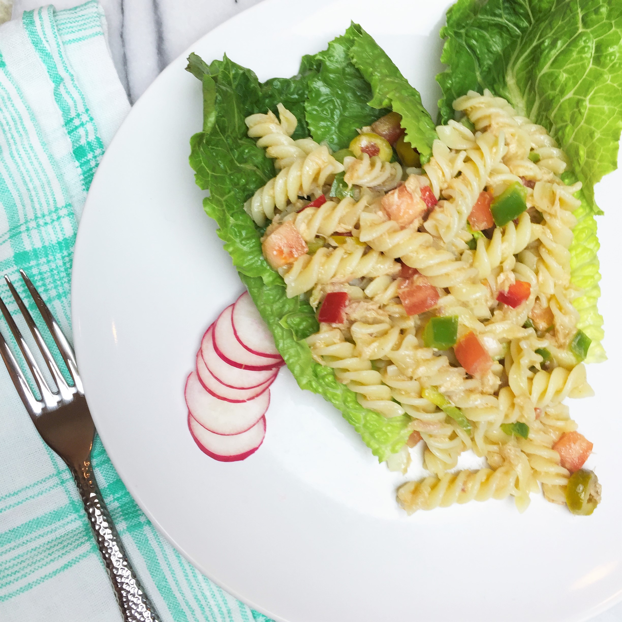 Ensalada de Pasta con Atún – ENSALPICADAS