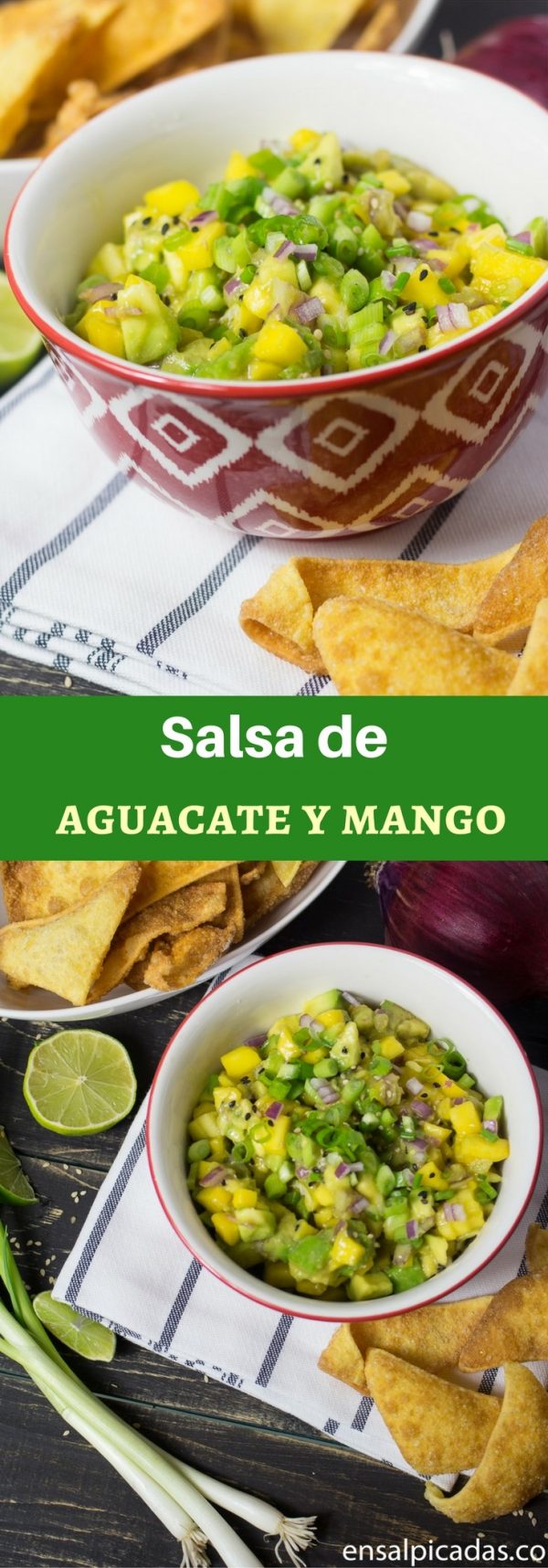 “Salsa” Asiática de Aguacate y Mango – ENSALPICADAS