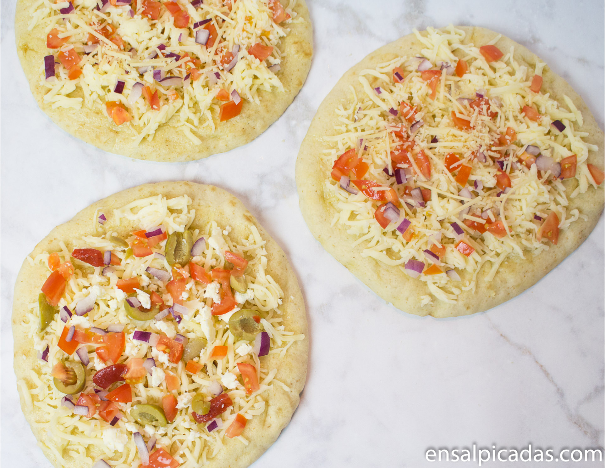 Pizzetas Receta Muy Fácil – ENSALPICADAS