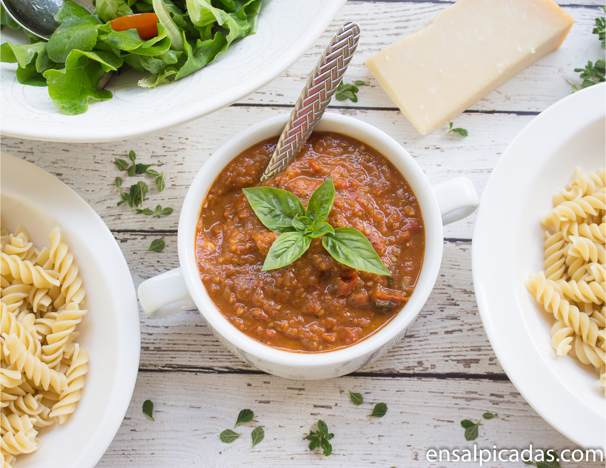 Salsa Marinara con Tomates Frescos