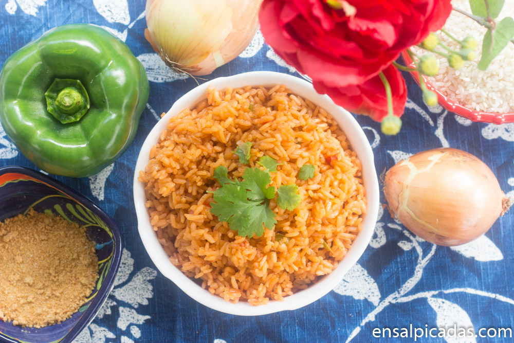 Receta de Arroz Mexicano Sencillo – ENSALPICADAS