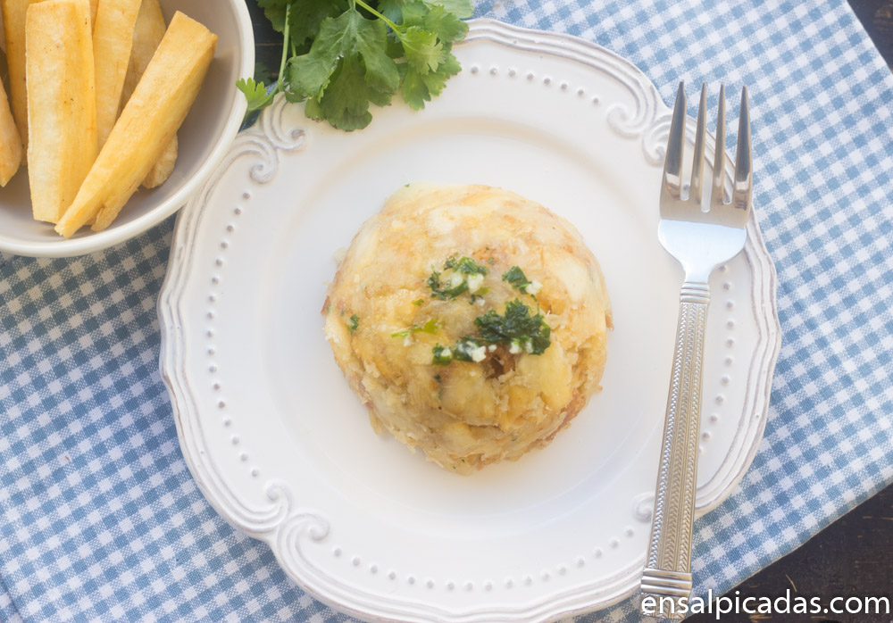 Mofongo de Yuca – ENSALPICADAS