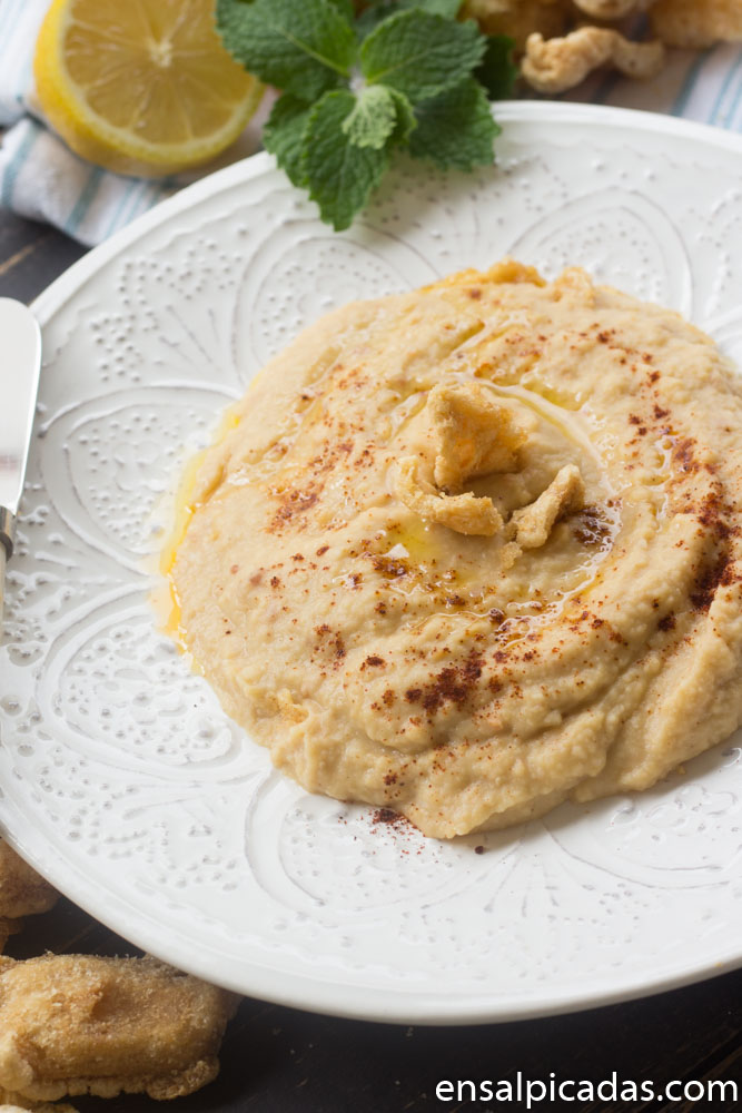 Receta de Hummus Fongo