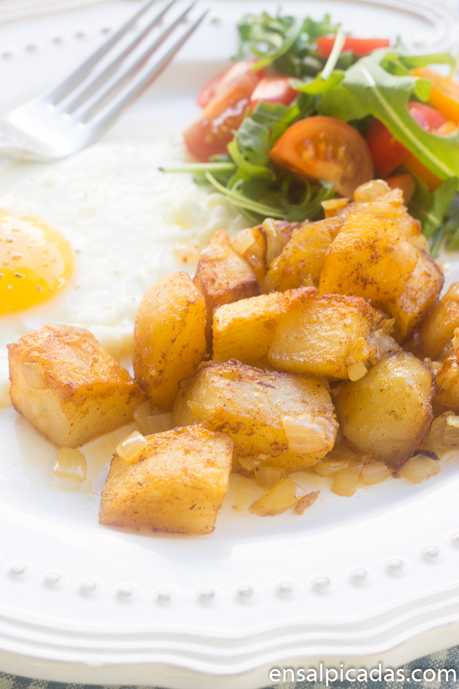 Papas Rostizadas y Sazonadas para Desayuno o Cena – ENSALPICADAS