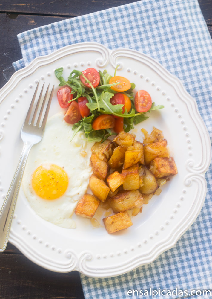 Papas Rostizadas y Sazonadas para Desayuno o Cena – ENSALPICADAS