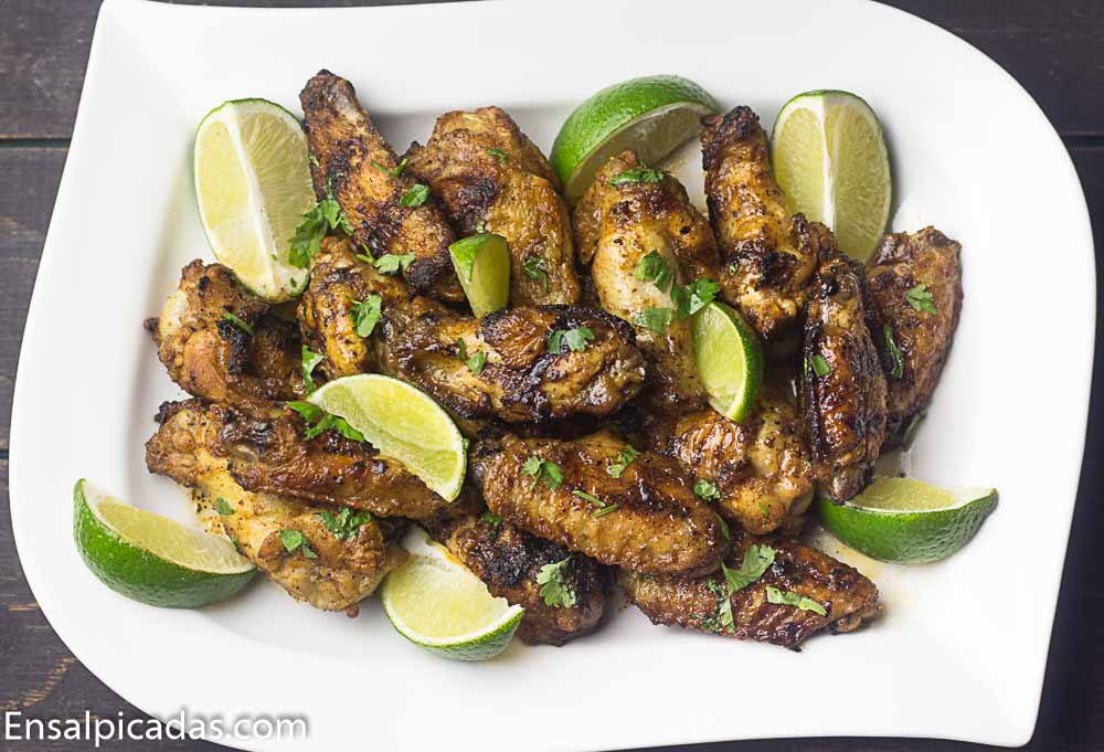 Alitas en Salsa Lima y Chile (chili lime wings) – ENSALPICADAS